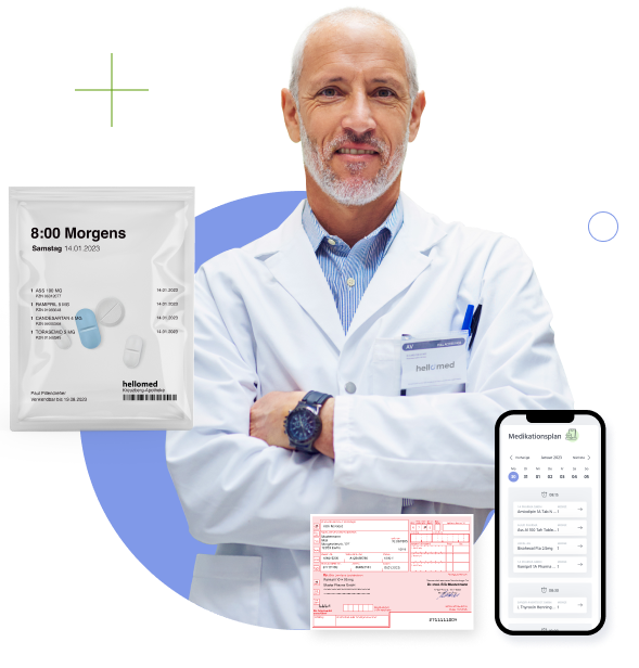 Dauermedikation nur in einfach | deutscher Marktführer | hellomed